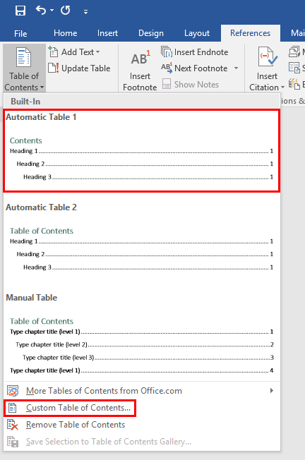 Insert Table Reference In Word Garrytd
